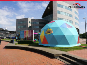 Amphitheatre domes - Geodesic dome tents